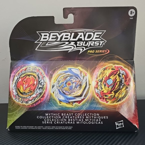 Hasbro | Toys | Beyblade Burst Pro Series Mythic Beast Collection ...
